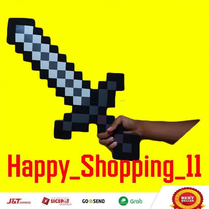 Jual Pedang Minecraft sword bahan eva minecraft - Abu-abu | Shopee ...