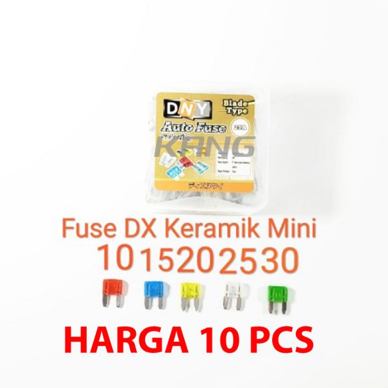 Jual Fuse DX Sekring Sikring Tancap Tusuk Mini | Shopee Indonesia