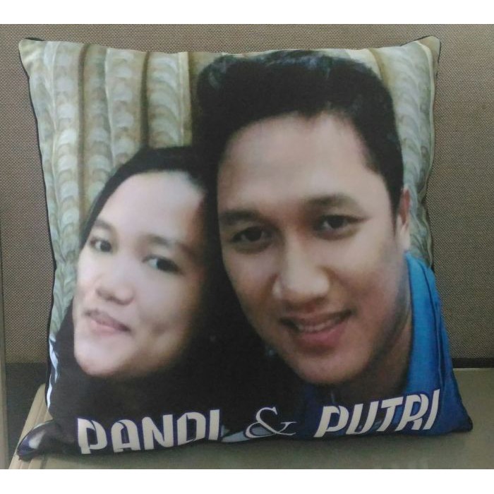 Jual Bantal Custom Foto (ukuran 30x30 cm) | Shopee Indonesia