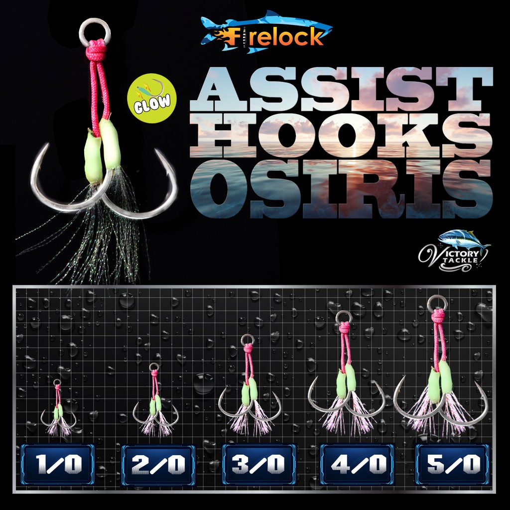 Jual EXTRA BONUS | Assist Hook FIRELOCK OSIRIS COMET HUNTER | ZEUZ SNIPER XENON INVADER MONSTER ...