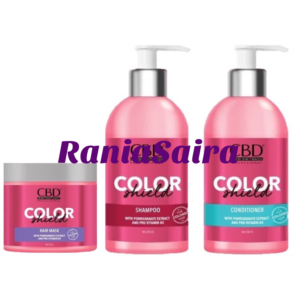 Jual CBD Keratin Color Shield PAKET Hair Mask 500gr / 250gr & Shampoo ...