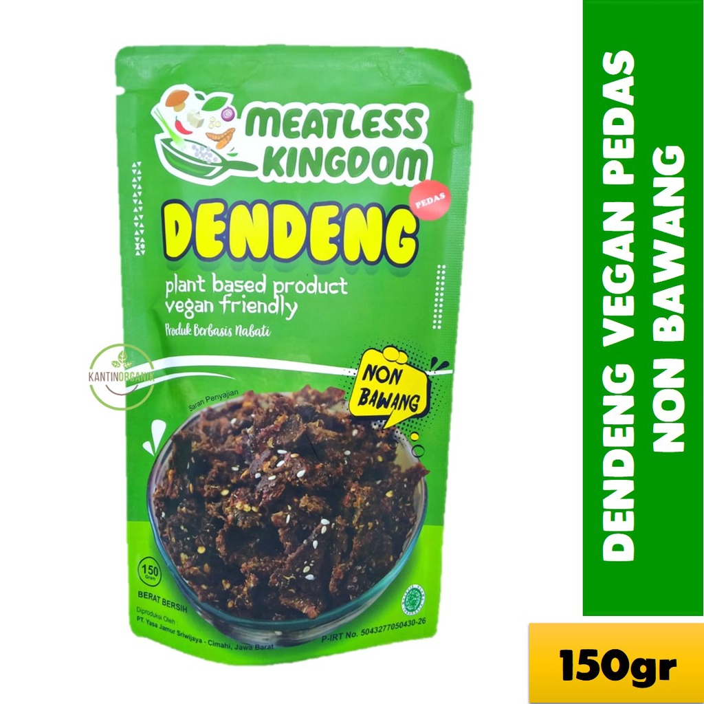 Jual Dendeng Vegan & Rendang Plant Based - Daging Vegan & Vegetarian ...