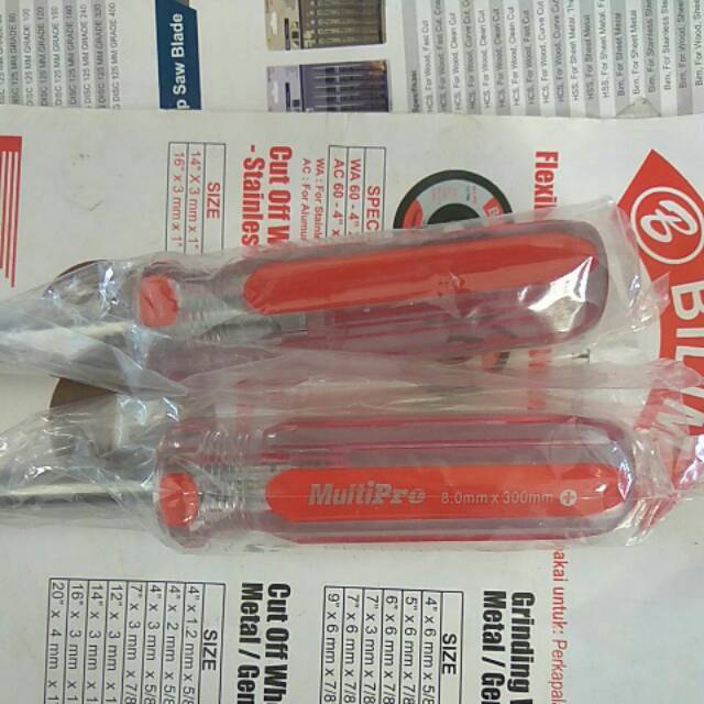Jual Obeng Plus Multi Pro 8 x 300mm | Shopee Indonesia