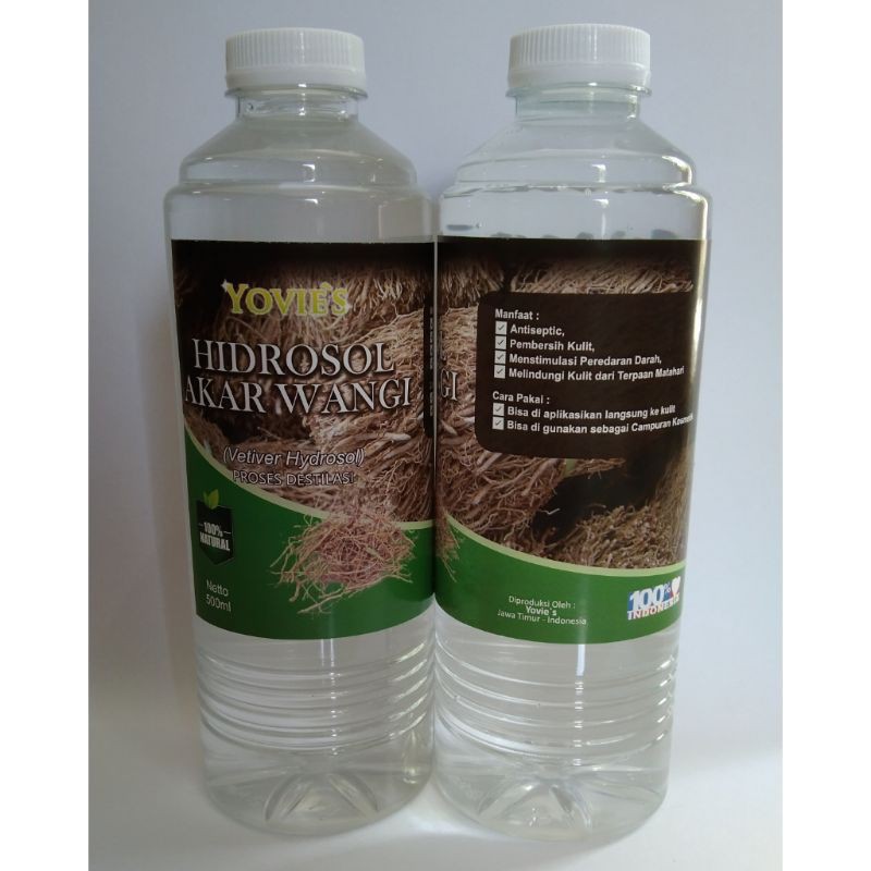 Jual Hidrosol Akar Wangi Murni 500 ml - Vetiver Hydrosol Pure Proses ...