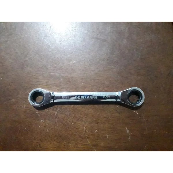 Jual Double Ratchet Wrench. Kunci Dobel Doble Ring Ratchet Ratcheting ...
