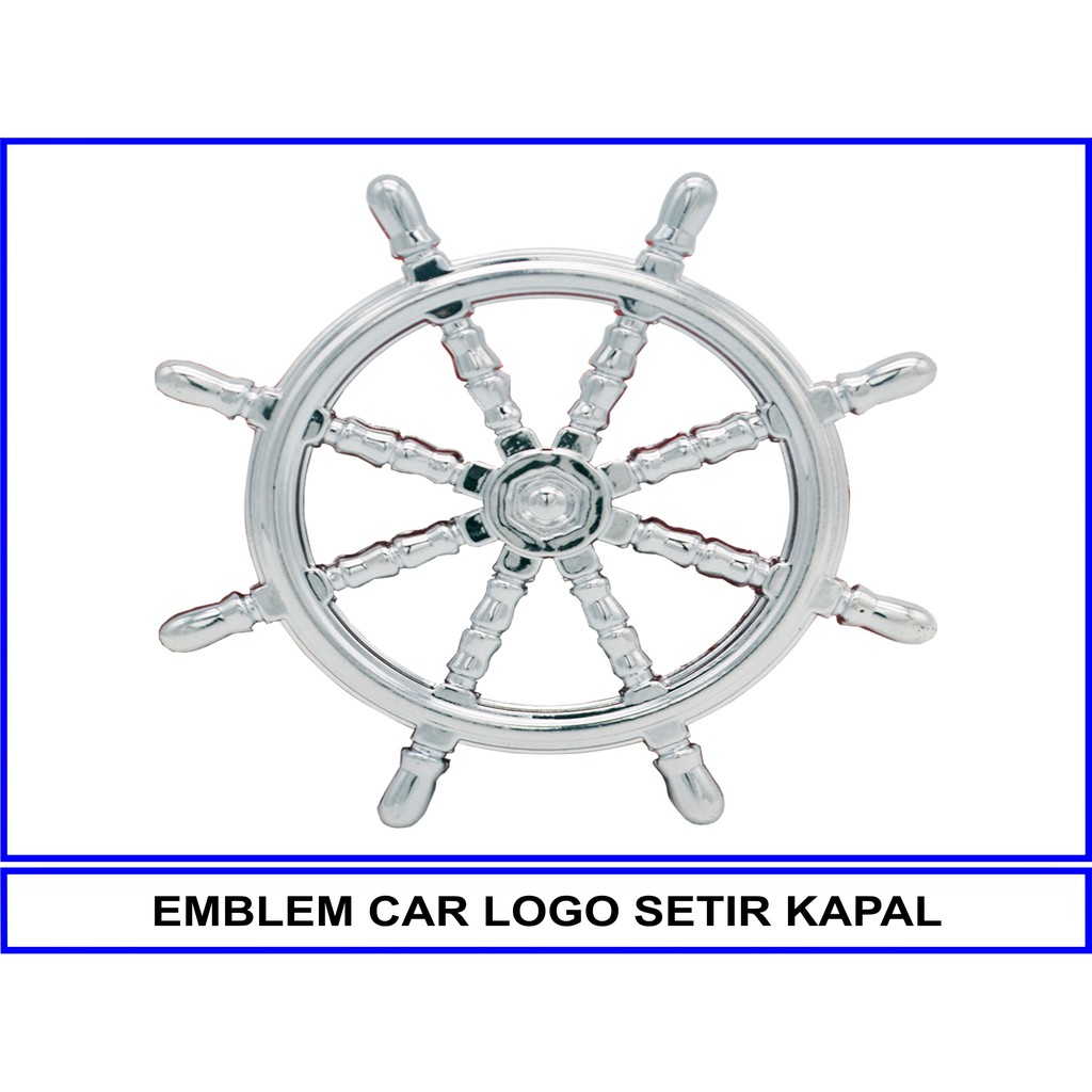 Jual EMBLEM CAR LOGO SETIR KAPAL | Shopee Indonesia