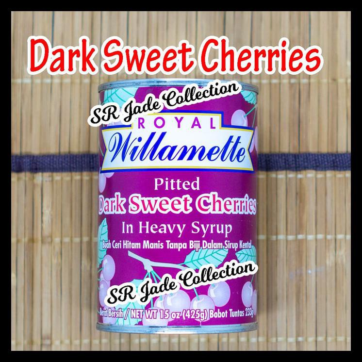 Jual Terlaris Royal Willamette Pitted Dark Sweet Cherries Cherry Ceri ...