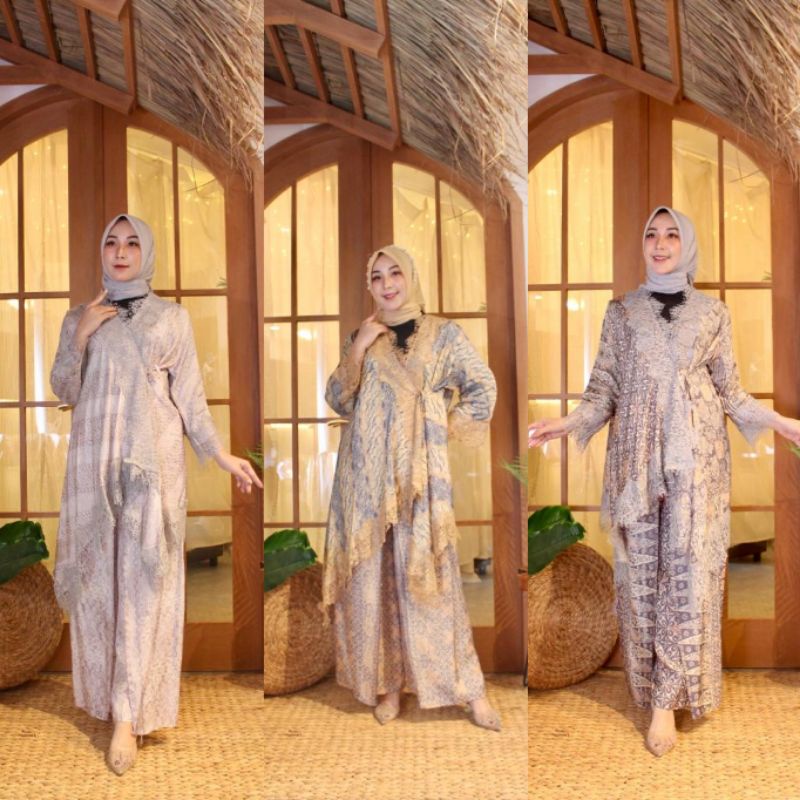 Jual Setelan Batik Wanita Kondangan | setelan batik celana panjang ...