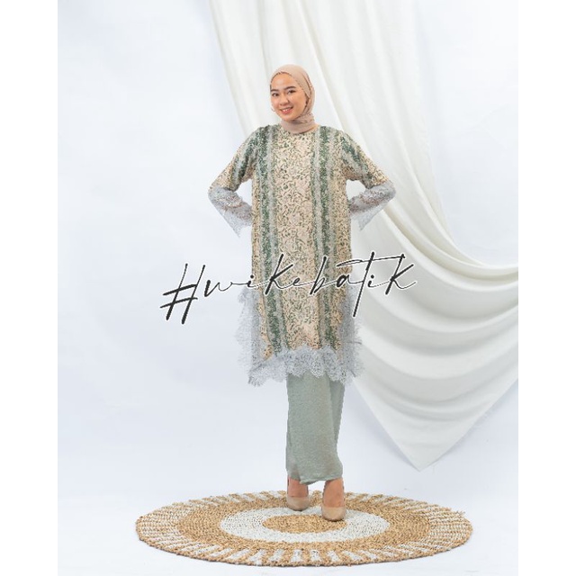 Jual WIKE BATIK | ONE SET FARA TUNIK TUNIC KULOT VISCOSE | BATIK TRUSMI ...