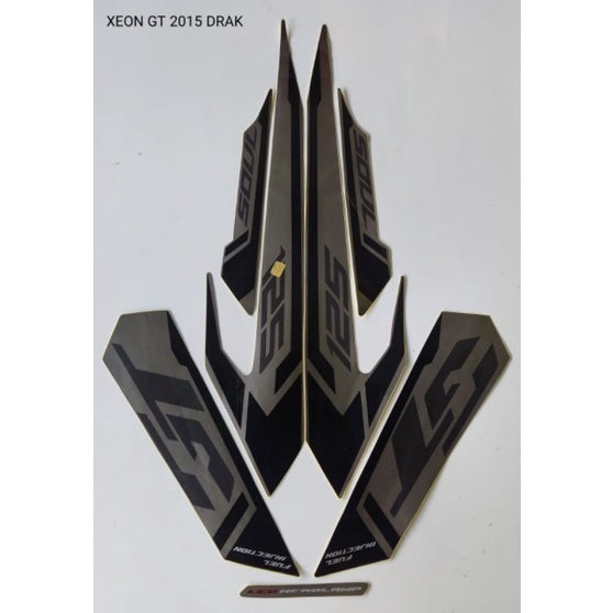 Jual sticker striping soul GT 2015 drak | Shopee Indonesia