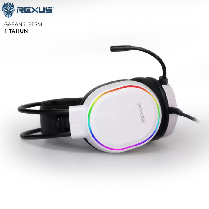 Jual REXUS THUNDERFOX HX9 RGB GAMING HEADSET - PUTIH | Shopee Indonesia