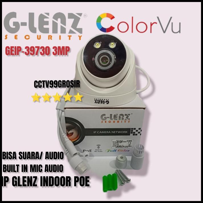Jual Ip Camera Indoor 3Mp Full Color Onvif, Ip Cam Glenz Poe, Ipcam | Shopee Indonesia