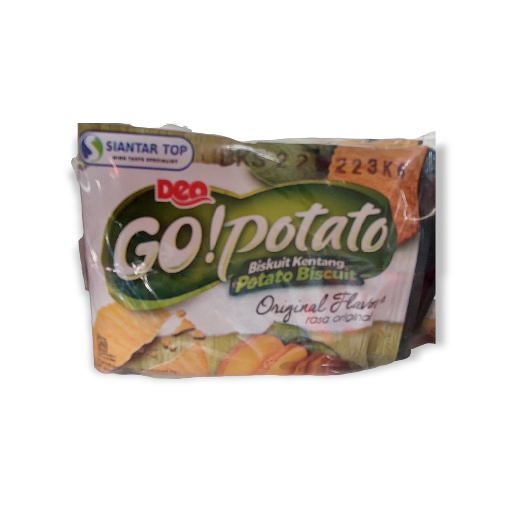 Jual Go Potato Biscuit Kentang isi 20pcs | Shopee Indonesia