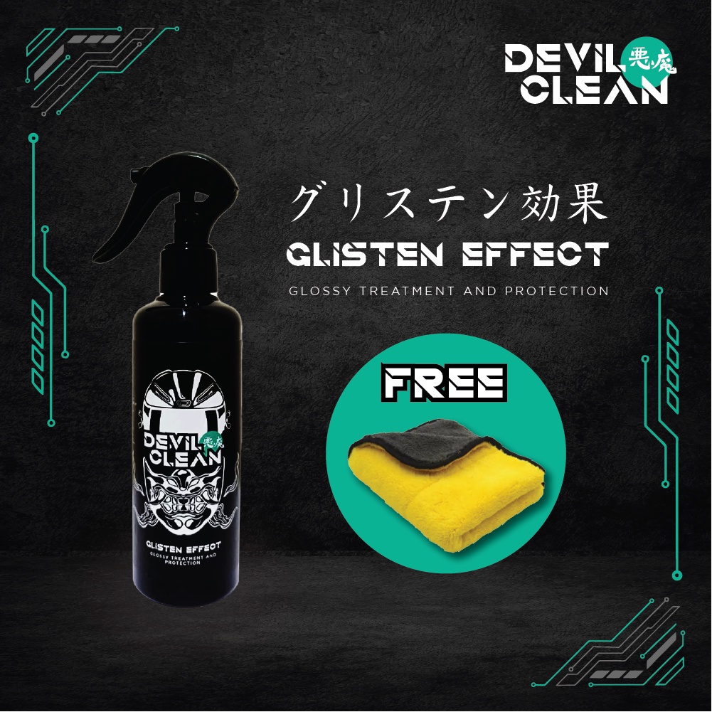 Jual GLISTEN EFFECT 250ml FREE MICROFIBER (RANDOM COLOR) | Shopee Indonesia