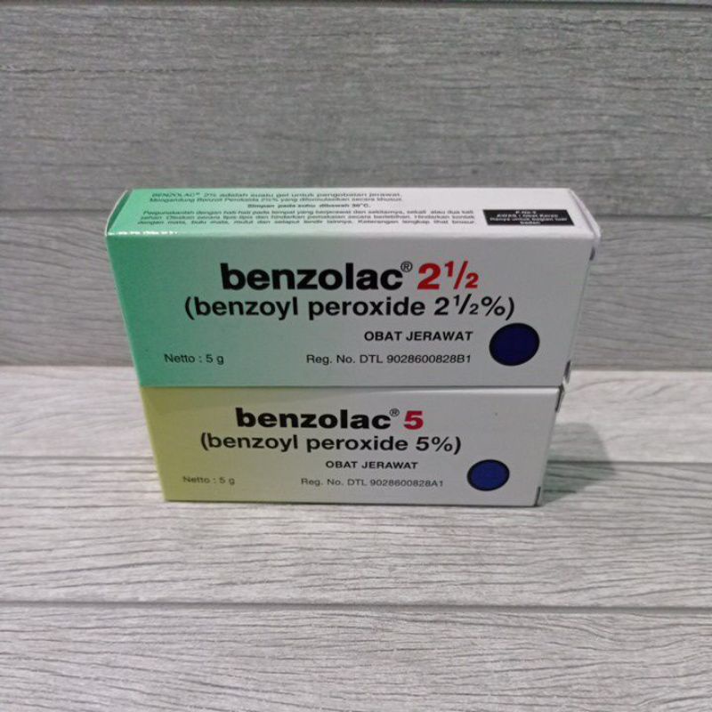 Jual Benzolac Cream | cream jerawat (5gram) | Shopee Indonesia