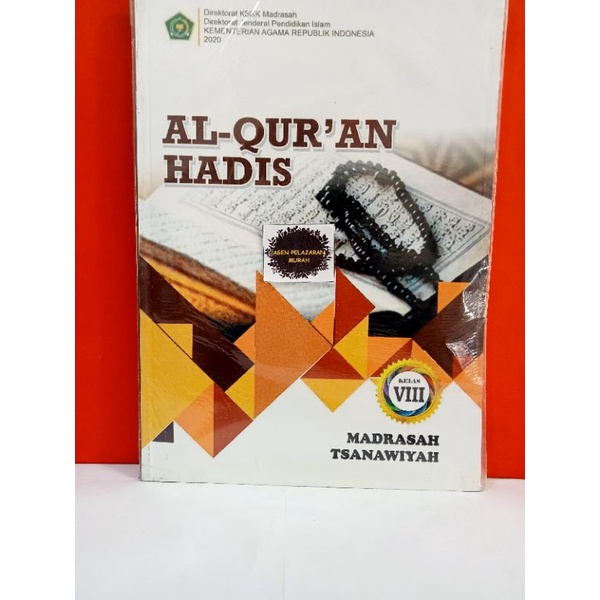 Jual BUKU AL-QUR'AN DAN HADIS KELAS VIII MADRASAH TSANAWIYA (MTS) | Shopee Indonesia