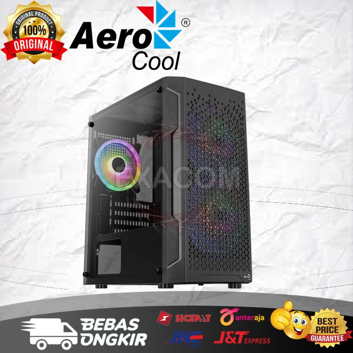 Jual Casing Aerocool Trinity Mini Black Mini Tower PC Case | Shopee ...