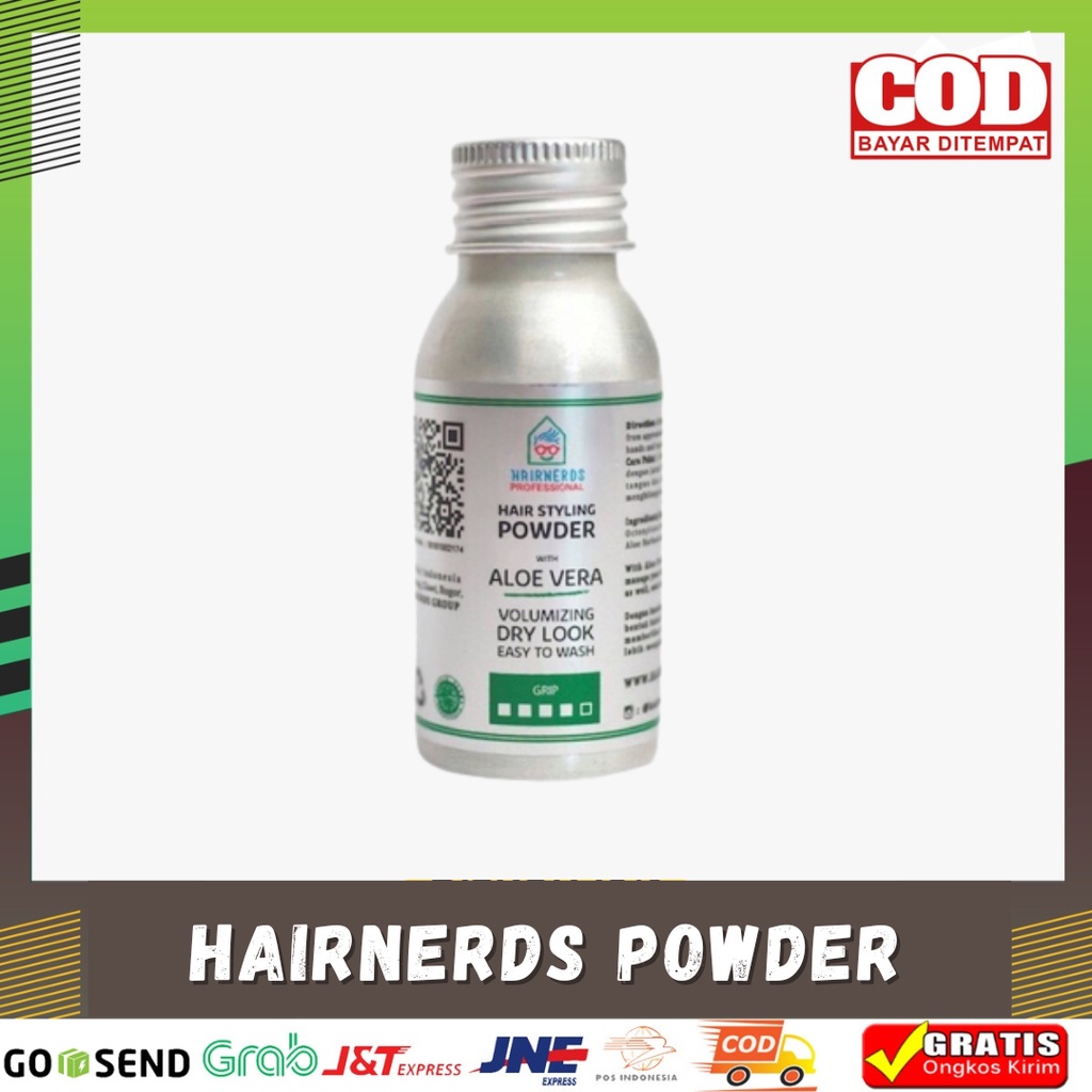 Jual HAIRNERDS PROFESSIONAL POWDER POMADE BUBUK RAMBUT STYLING | Shopee ...