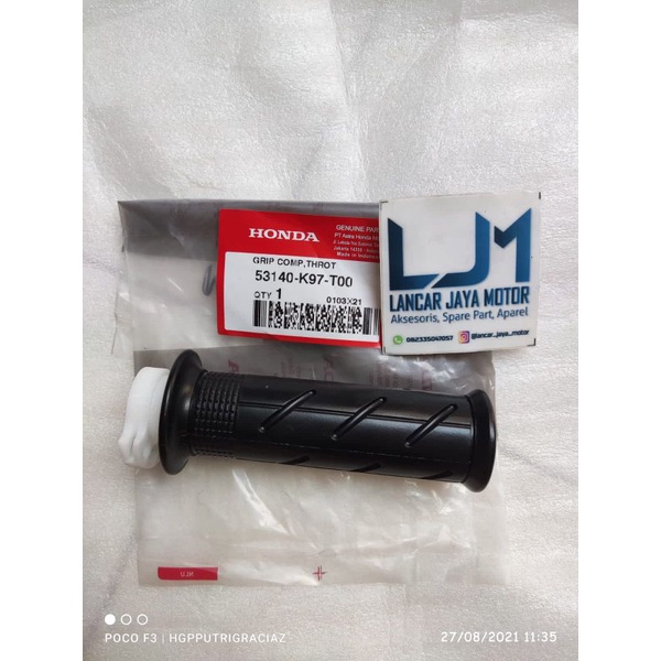 Jual 53140-K97-T00 HAND GRIP COMP THROT PCX 150 ADV 150 GAS TANGAN PCX ...