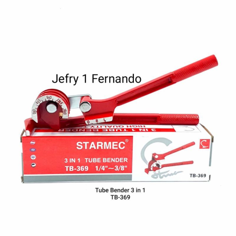 Jual TUBE BENDER 3 IN 1 BENDING STANG PIPA TEMBAGA STARMEC | Shopee ...