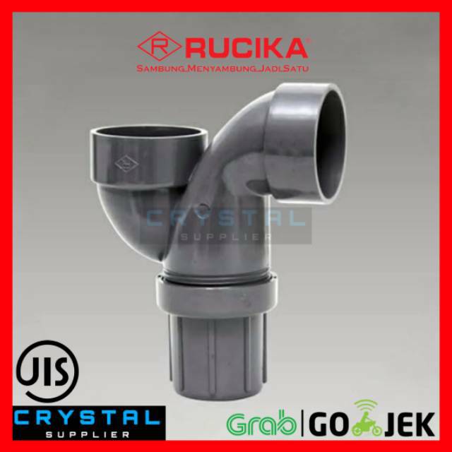 Jual P TRAP RUCIKA 3" inch D PVC / P-TRAP 3 | Shopee Indonesia