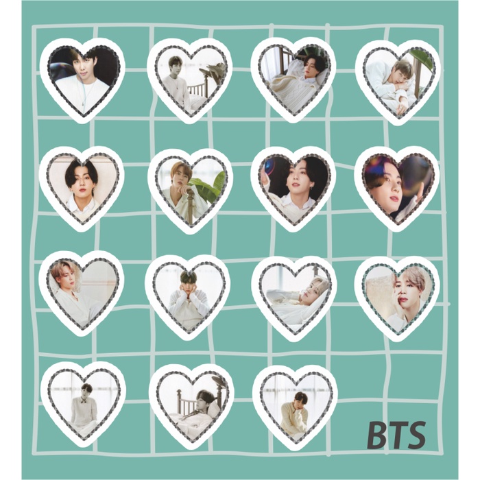 Jual KPOP Sticker Sheet: Blackpink, NTC, Exo, BTS | Shopee Indonesia