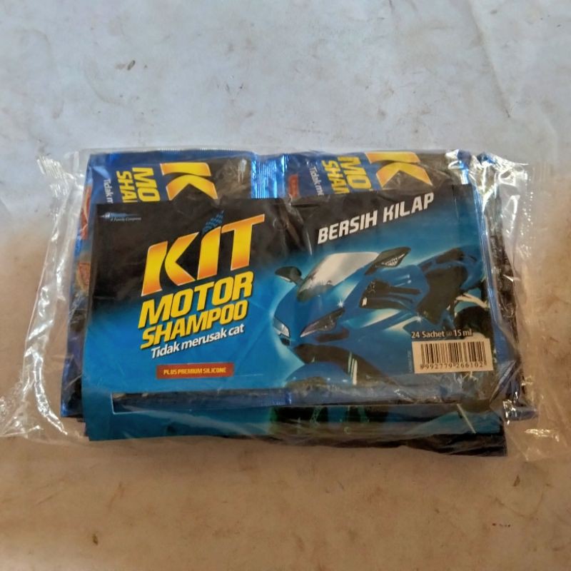 Jual Shampo kit motor/ kit shampo murah isi 24 sachset harga grosir ...