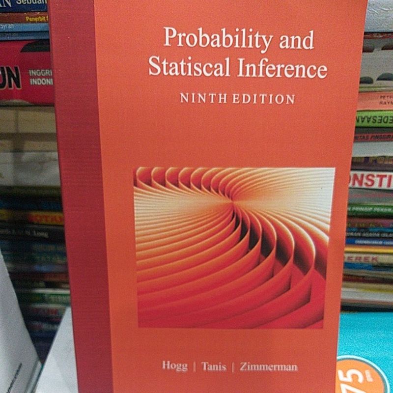 Jual probability and statiscal inference ninth edition | Shopee Indonesia