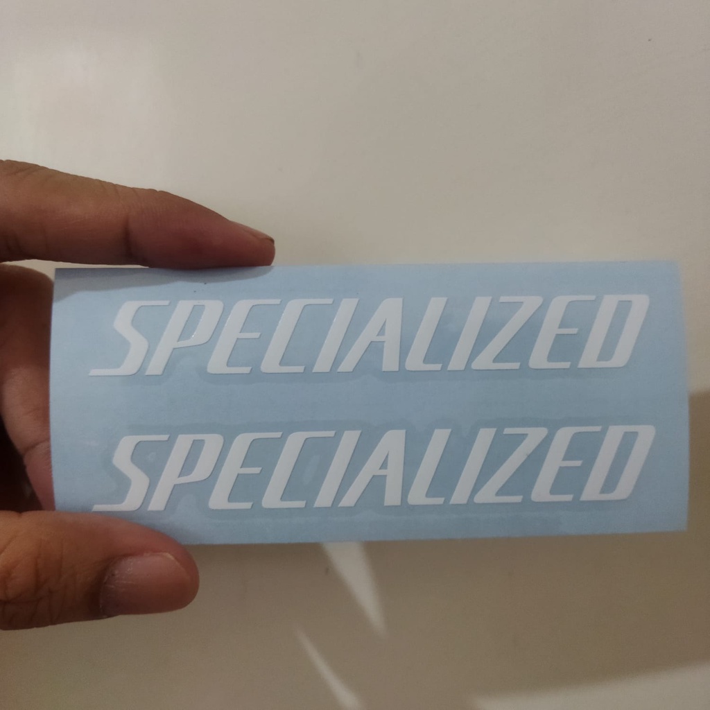 Jual CUTTING STICKER SEPEDA SPECIALIZED TEKS LOGO | Shopee Indonesia