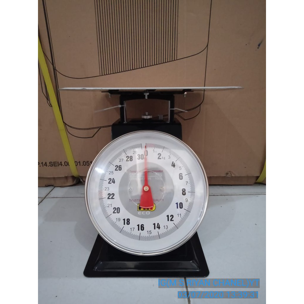 Jual TIMBANGAN DUDUK JARUM FRT 30KG | Shopee Indonesia