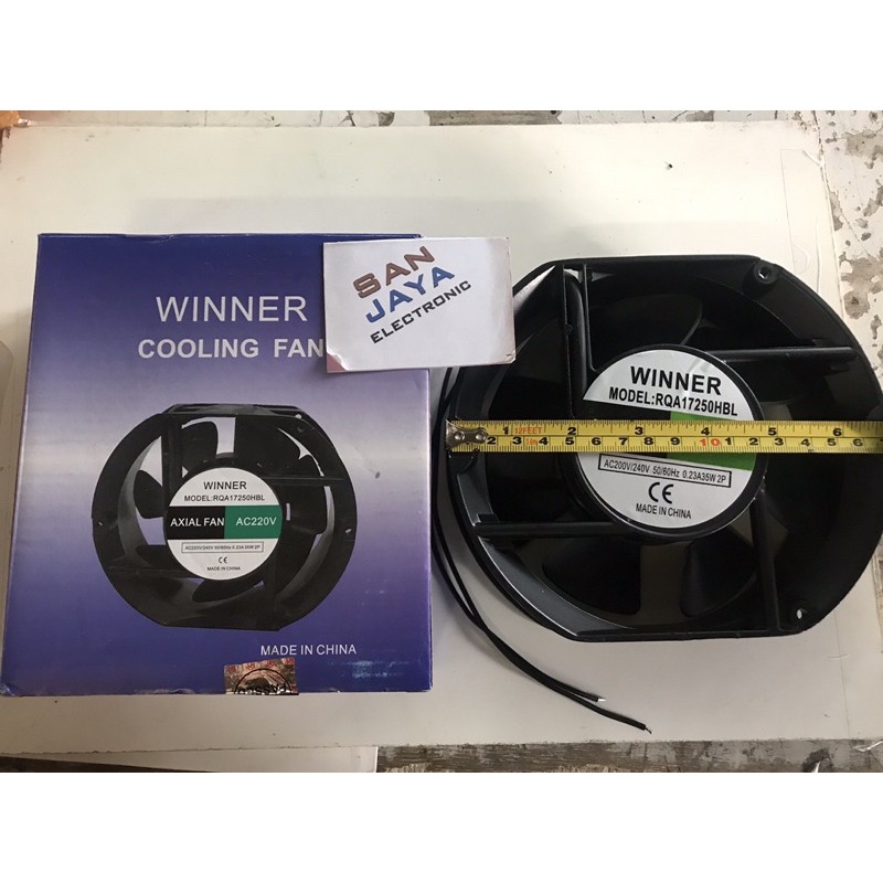 Jual WINNER Cooling Fan Oval 15cm x 17cm, Kipas Pendingin Mesin Ball ...