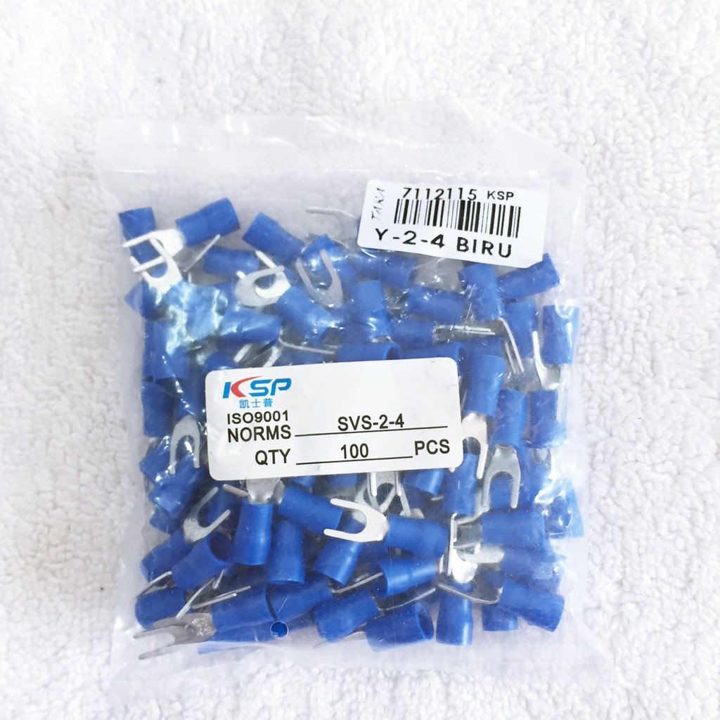 Jual Skun Y Isolasi Biru SVS 2-4 KSP - 7112115 | Shopee Indonesia