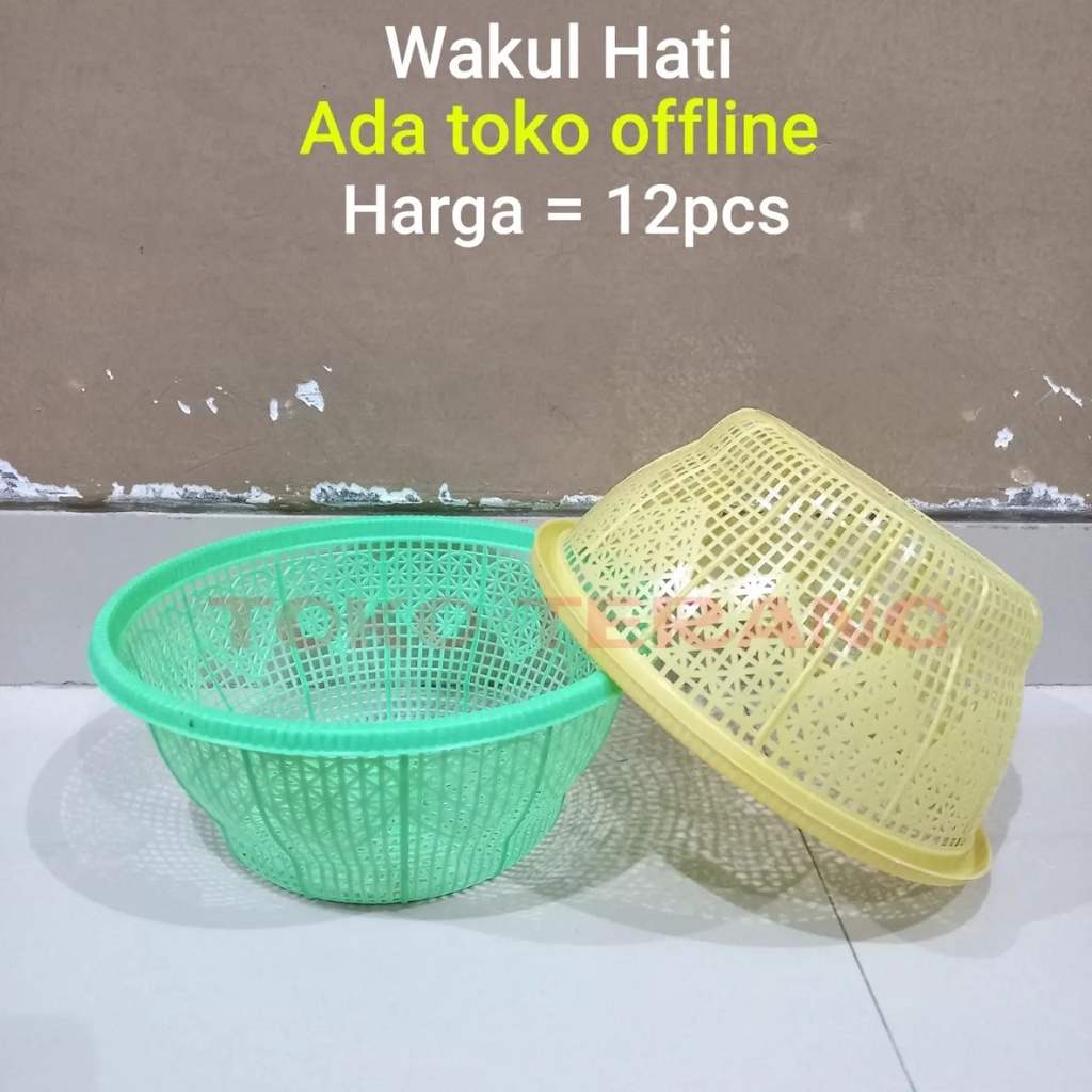 Jual Isi 12 PCS!! Wakul Hati / Wakul lubang ori / wakul sayur / wakul ...
