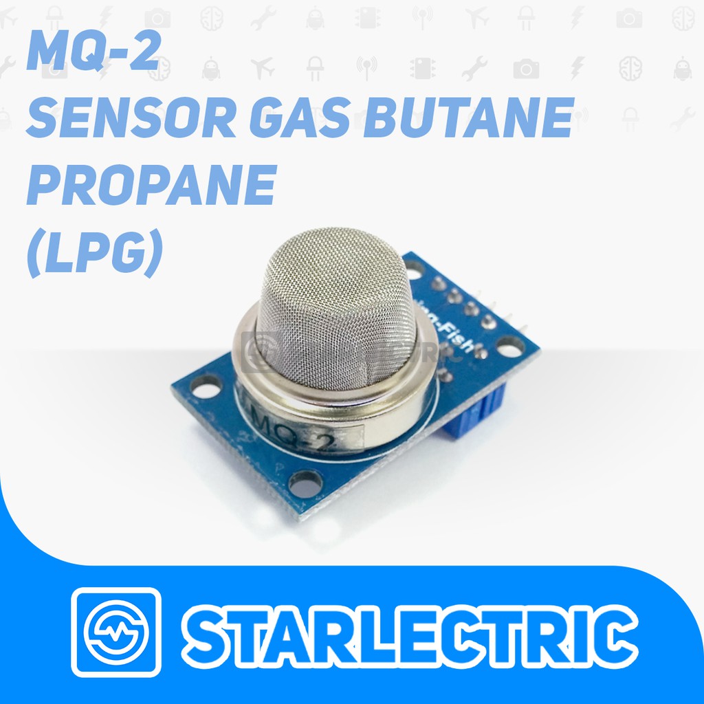 Jual MQ-2 MQ2 Sensor Gas LPG | Shopee Indonesia