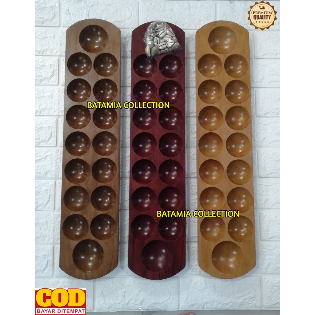 Jual Congklak Kayu Mengkilap Mainan Anak Tradisional + 120pcs Biji ...