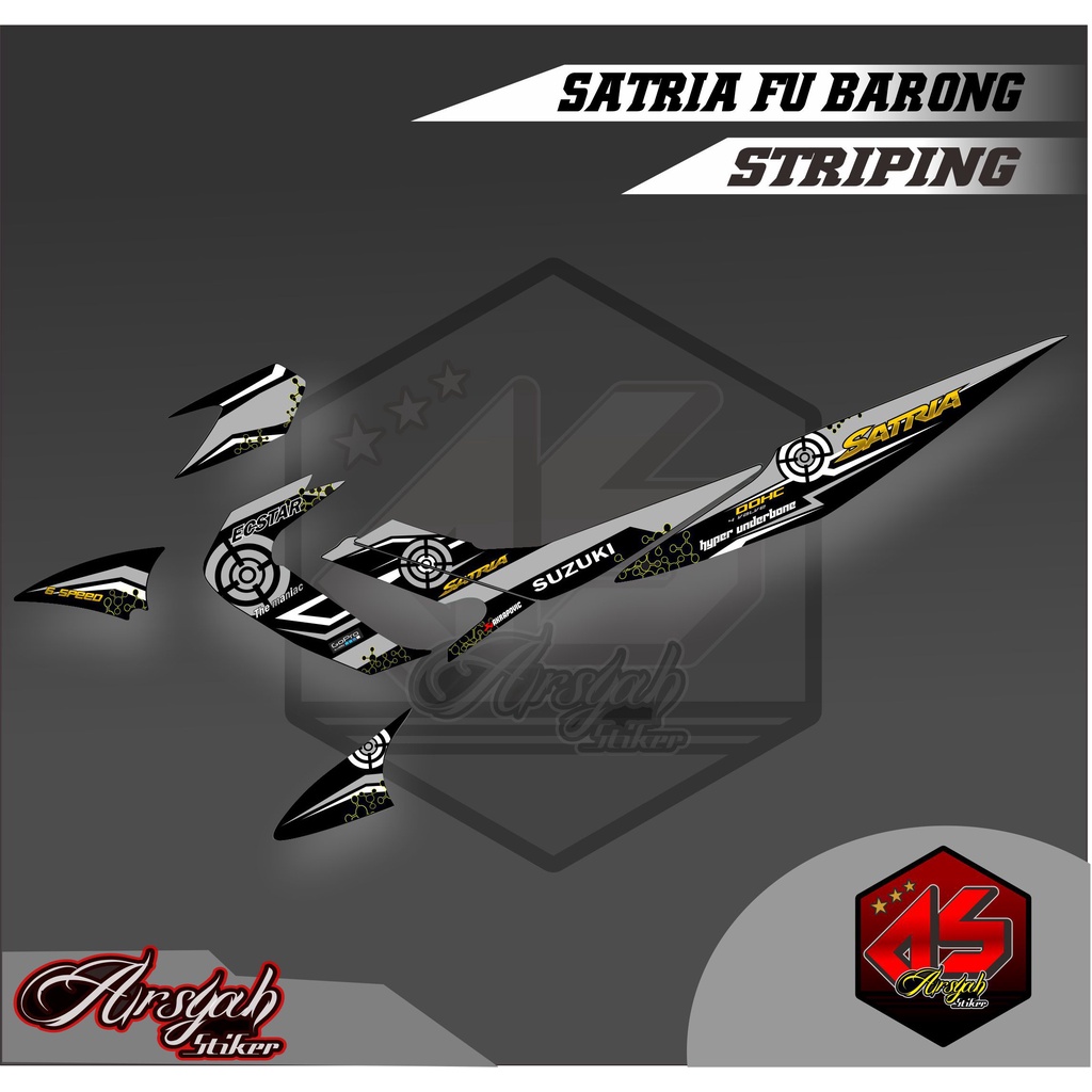 Jual Striping satria fu Barong / Striping satria Barong /Striping ...