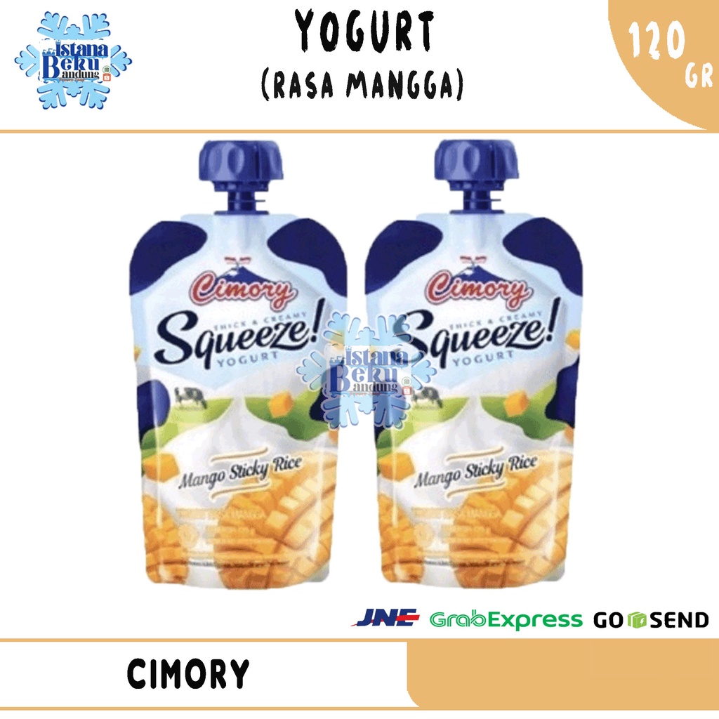 Jual Cimory Squeeze Yogurt Mango Sticky Rice 120gr | Shopee Indonesia