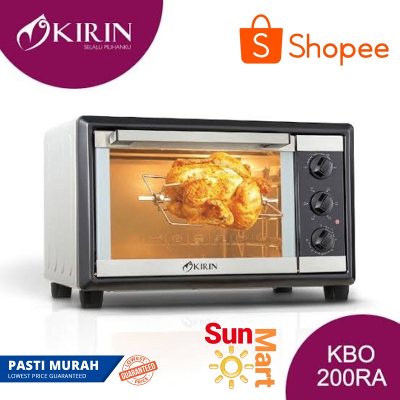 Jual LIMITED STOCK!! KIRIN Oven KBO 200 RA Low Watt 20 Liter | Shopee Indonesia