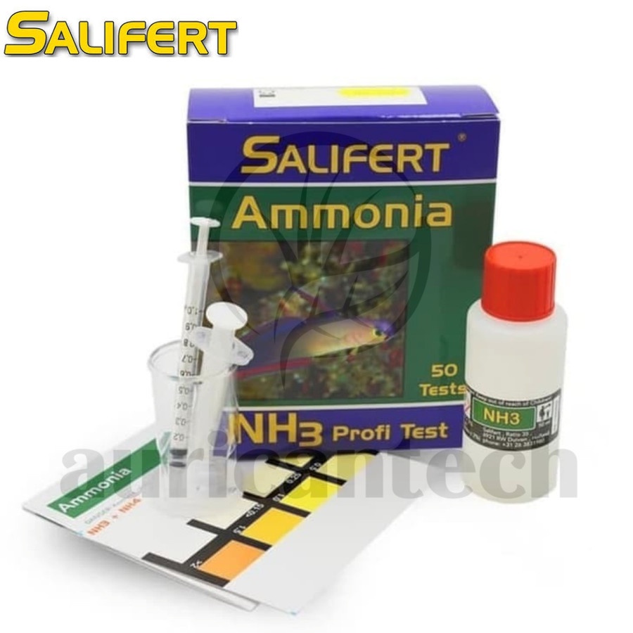 Jual Salifert Ammonia NH3 Marine Test Kit up to 50 test Profi | Shopee ...