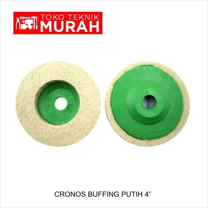 Jual Cronos Buffing Putih 4” Kompon 4 Inch Mata Gerinda Grinda Poles ...