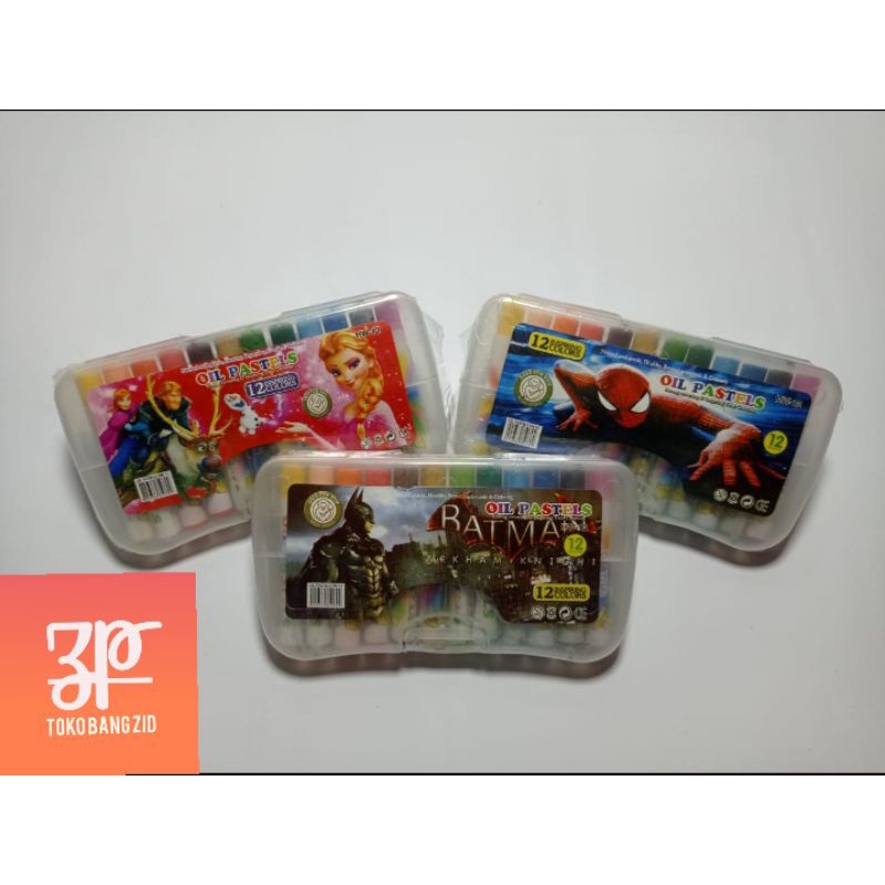 Jual Krayon atau crayon Pensil mewarnai mini isi 12 warna untuk anak ...