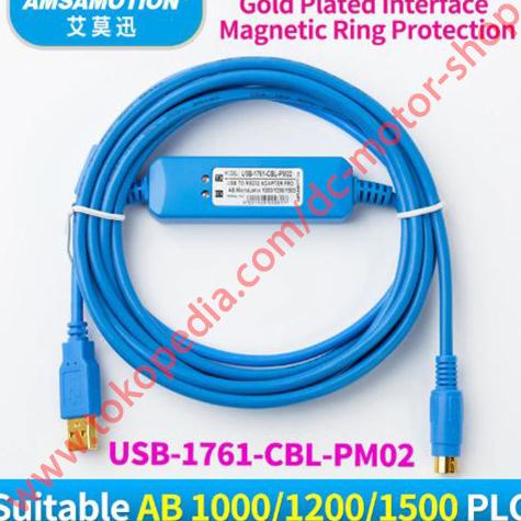Jual Usb 1761-Cbl-Pm02 Kabel Programming Plc Allen Bradley Ab ...