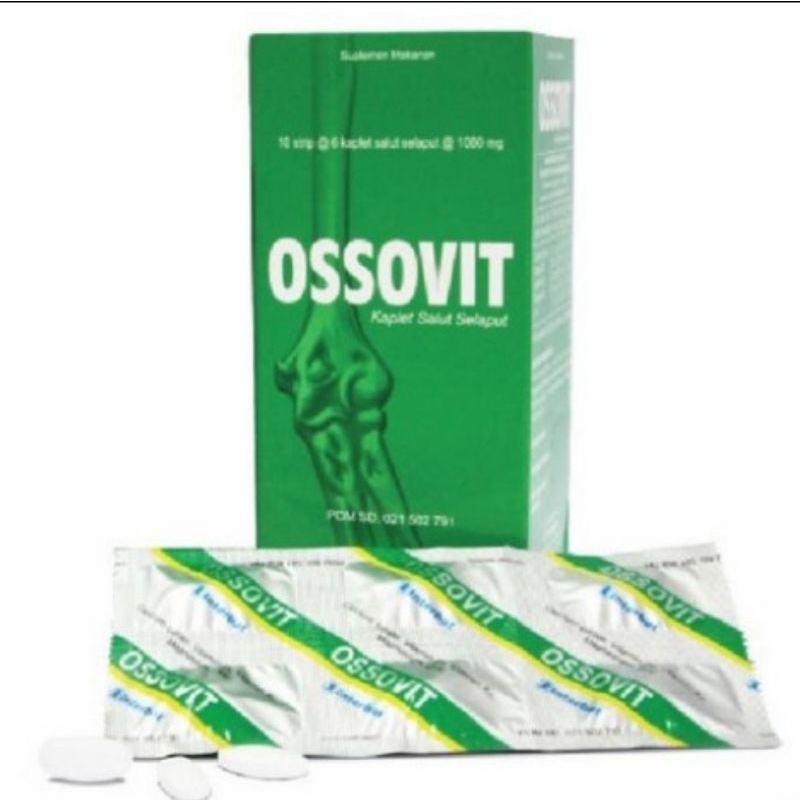 Jual Ossovit Strip 6 Tablet - Interbat | Shopee Indonesia