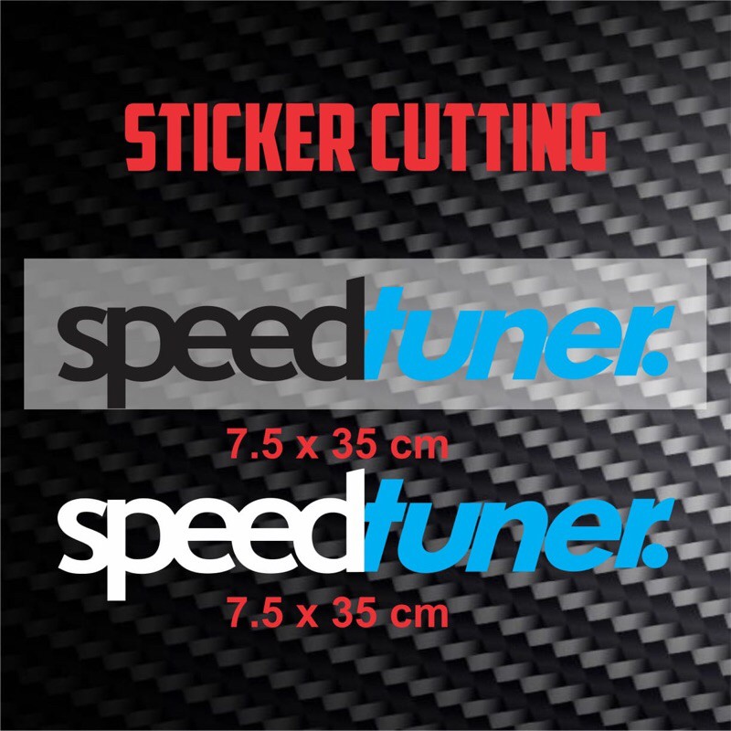 Jual sticker mobil - stiker speedtuner speed tuner | Shopee Indonesia