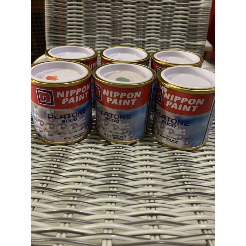 Jual NIPPON PAINT PLATONE 8000 (CAT KAYU DAN BESI) 100cc (0,1L) | Shopee Indonesia