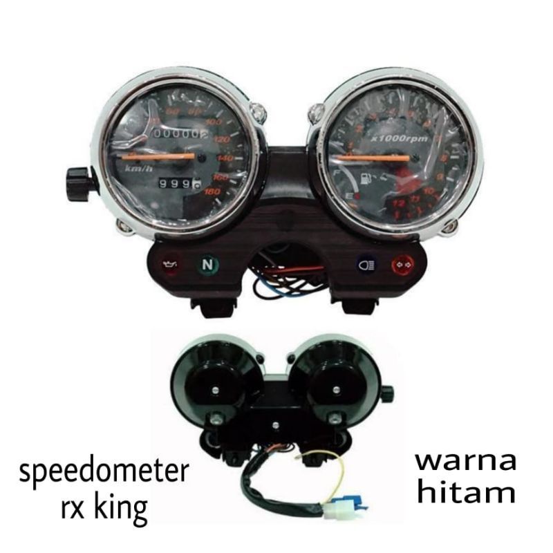 Jual ODOMETER SPIDOMETER RPM DIGITAL MODEL RX KING NEW SPIDO TAKOMETER ...