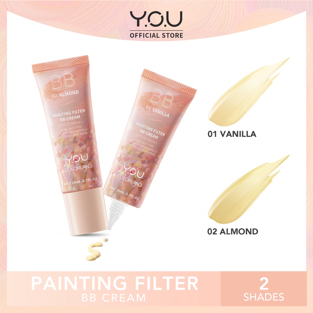 Jual Y.O.U COLORLAND PAINTING FILTER BB CREAM | Shopee Indonesia