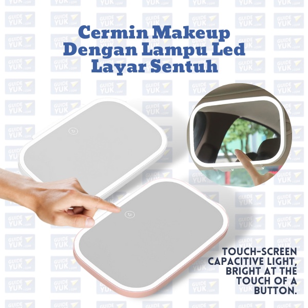 Jual Cermin Makeup Dengan Lampu Led Layar Sentuh Dapat Disesuaikan ...