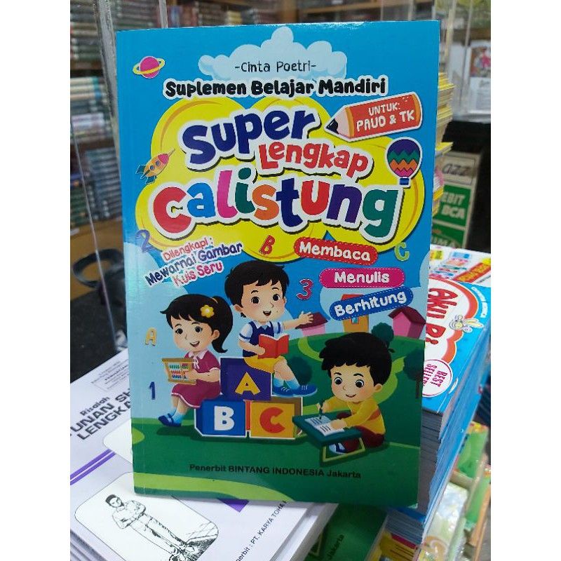 Jual Super Lengkap Calistung untuk PAUD DAN TK FULL COLOUR Original ...