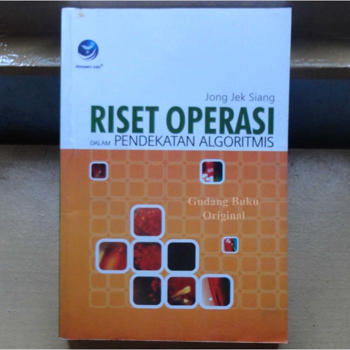 Jual Buku | Buku Riset Operasi Dalam Pendekatan Algoritmis | Shopee ...